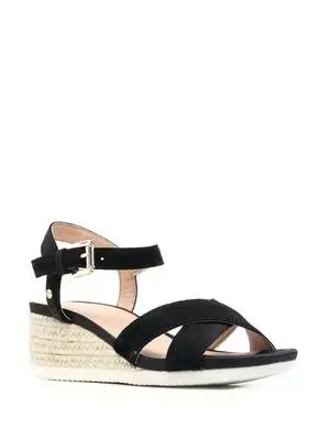 Geox Ischia Jute Wedge Sandals