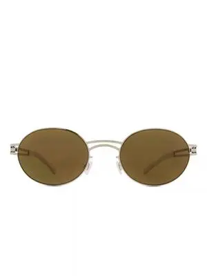 Mykita Dada Round-frame Sunglasses - Silver