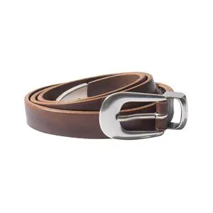 Our Legacy 2cm Leather Belt - Brown