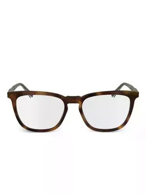 Calvin Klein Rectangle Acetate Frames - Brown