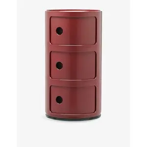 KARTELL Componibili Drawers Burgundy