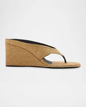 Alaia Raffia Shoes For Women