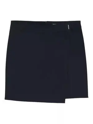 BOSS Wrap-effect Mini Skirt