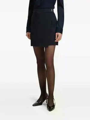 BOSS Wrap-effect Mini Skirt