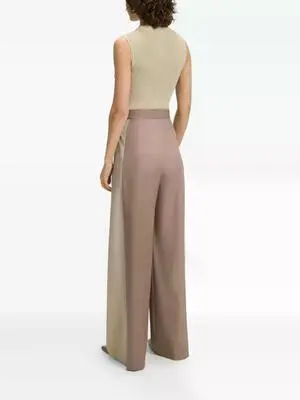 BOSS Panelled Wide-leg Trousers