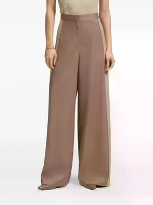 BOSS Panelled Wide-leg Trousers