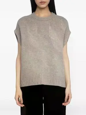Zadig&Voltaire Knitted Sleeveless Vest