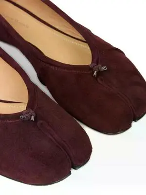 MAISON MARGIELA Suede Tabi Ballerinas