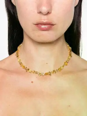 SWAROVSKI Gema Tennis Necklace - Gold