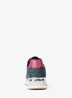 Michael Kors Hattie Mixed-media Trainer