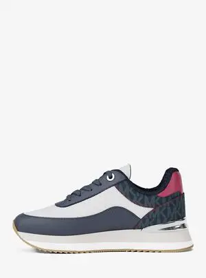 Michael Kors Hattie Mixed-media Trainer