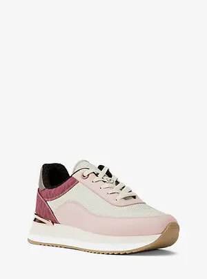 Women's Mixed-Media Trainers