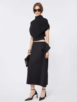 Max Mara Ruffled Skirt