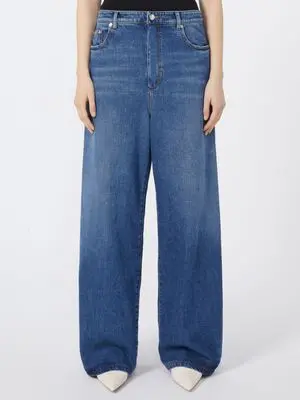 Max Mara Wide Leg Denim Jeans