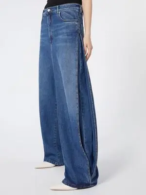 Max Mara Wide Leg Denim Jeans