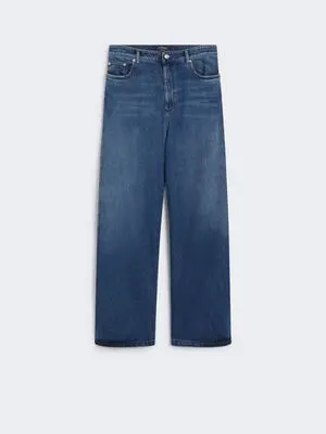Max Mara Wide Leg Denim Jeans