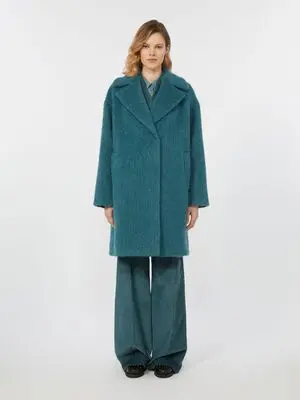 Max Mara Wool, Alpaca, And Mohair Coat