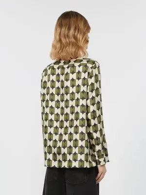 Max Mara Printed Twill Shirt