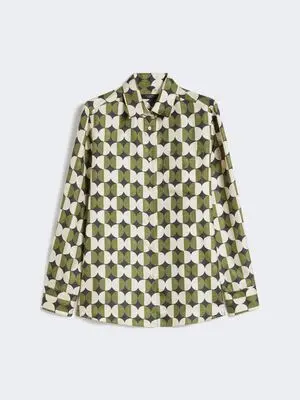 Max Mara Printed Twill Shirt