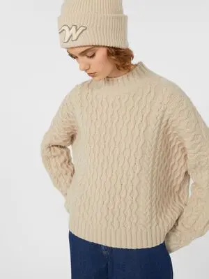 Max Mara Boxy-fit Wool Knit Jumper
