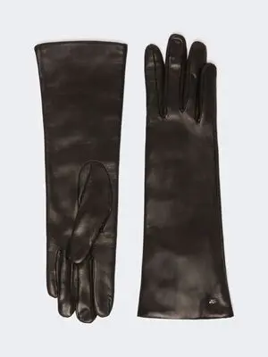 Max Mara Nappa Leather Gloves