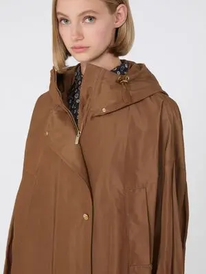 Max Mara Technical Faille Parka