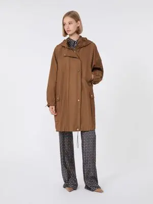 Max Mara Technical Faille Parka
