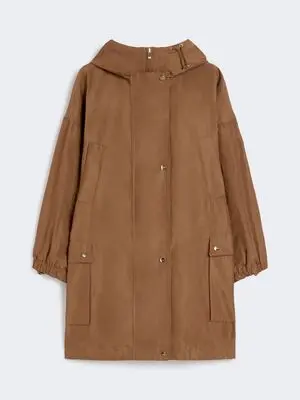 Max Mara Technical Faille Parka