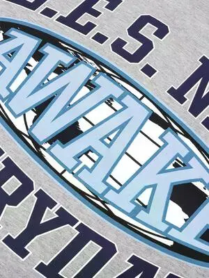 AWAKE NY Logo-print T-shirt - Grey