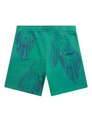 Awake Ny Embroidered Shorts For Men