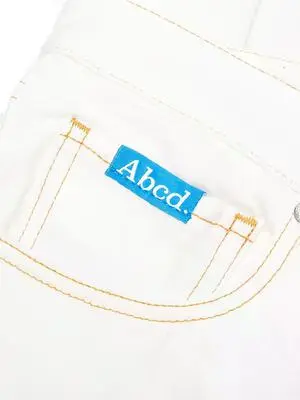 ADVISORY BOARD CRYSTALS Logo-embroidered Jeans