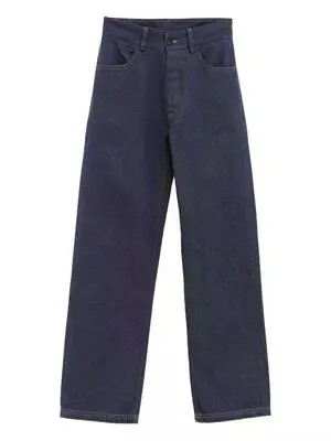 BASERANGE Contrasting Topstitching Jeans