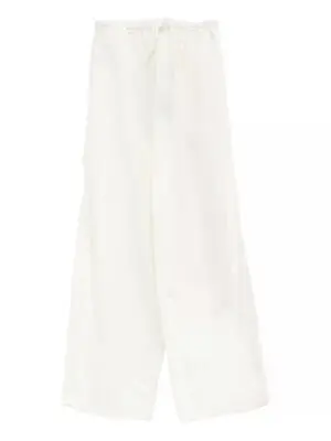 BASERANGE Drawstring Straight Trousers