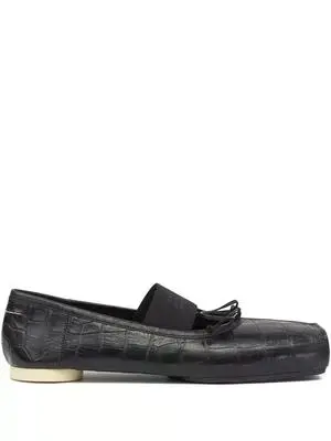 MAISON MARGIELA Numeric" Croc-embossed Ballet Flats