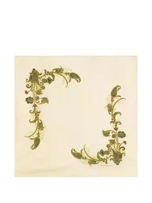 Etro Paisley-print Pocket Square - Neutrals