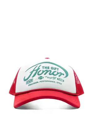 HONOR THE GIFT Logo-embossed Cap - Red
