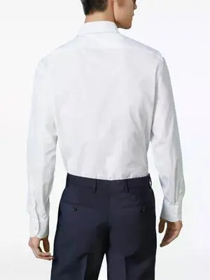 Gucci Interlocking G Logo-print Cotton Shirt