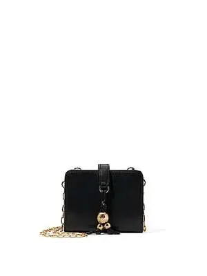 Victoria's Secret Convertible Chain Wallet - Black