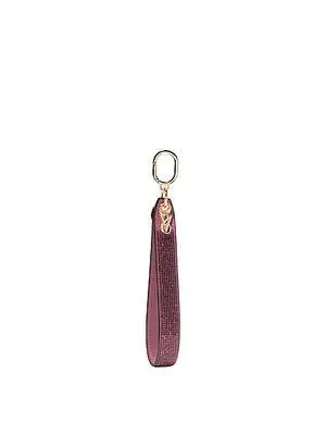 Victoria's Secret Wristlet Strap Keychain - Purple