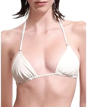SKYLER SWIMWEAR V Bikini Top White