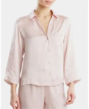 Natori Ashley Icon Notch Top And Pant Pj Set