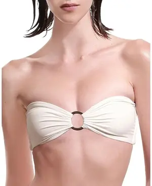 SKYLER SWIMWEAR Ix Bikini Top - White