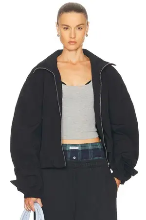 Acne Studios Odill Nylon Bomber Jacket - Black