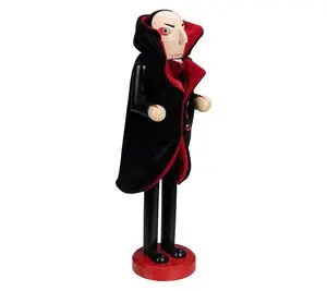 NORTHLIGHT Wooden Vampire Halloween Nutcracker 4