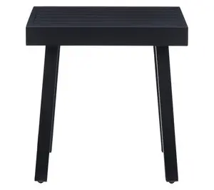 LINON Home Holland Aluminum Side Table