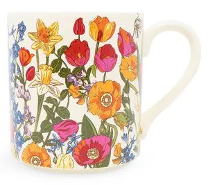 VERA BRADLEY Ceramic Coffee Mug- Meadow Bouquet - One-color