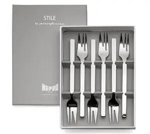 MEPRA 6-piece Stile Pininfarina Cake Fork Se T- Mirror - One-color