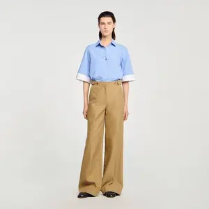 Sandro Wide-leg Trousers
