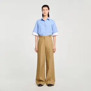 Sandro Wide-leg Trousers