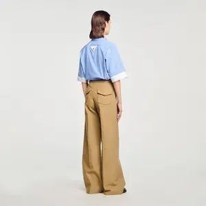 Sandro Wide-leg Trousers